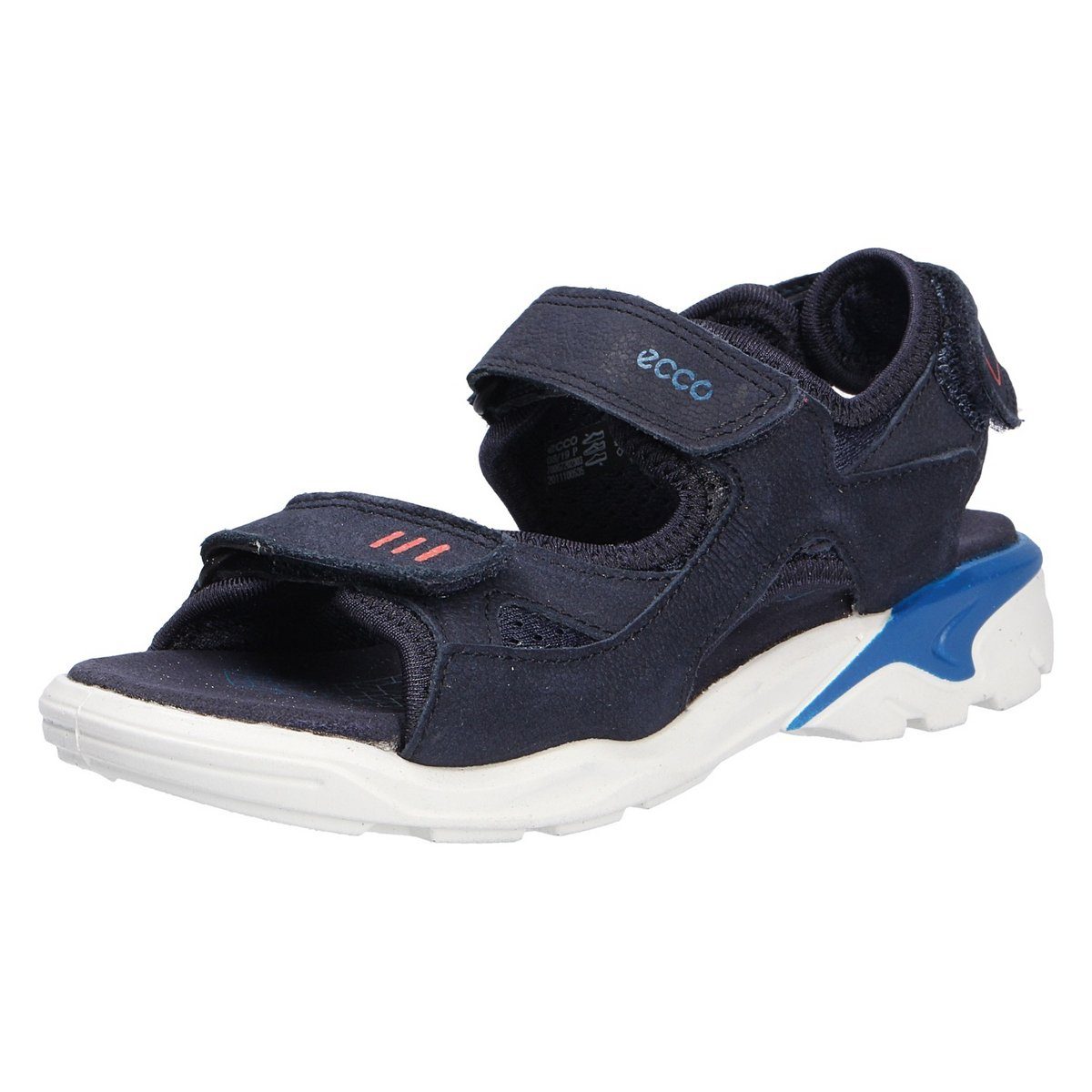 Ecco blau Sandale (1-tlg), Flexible Laufsohle