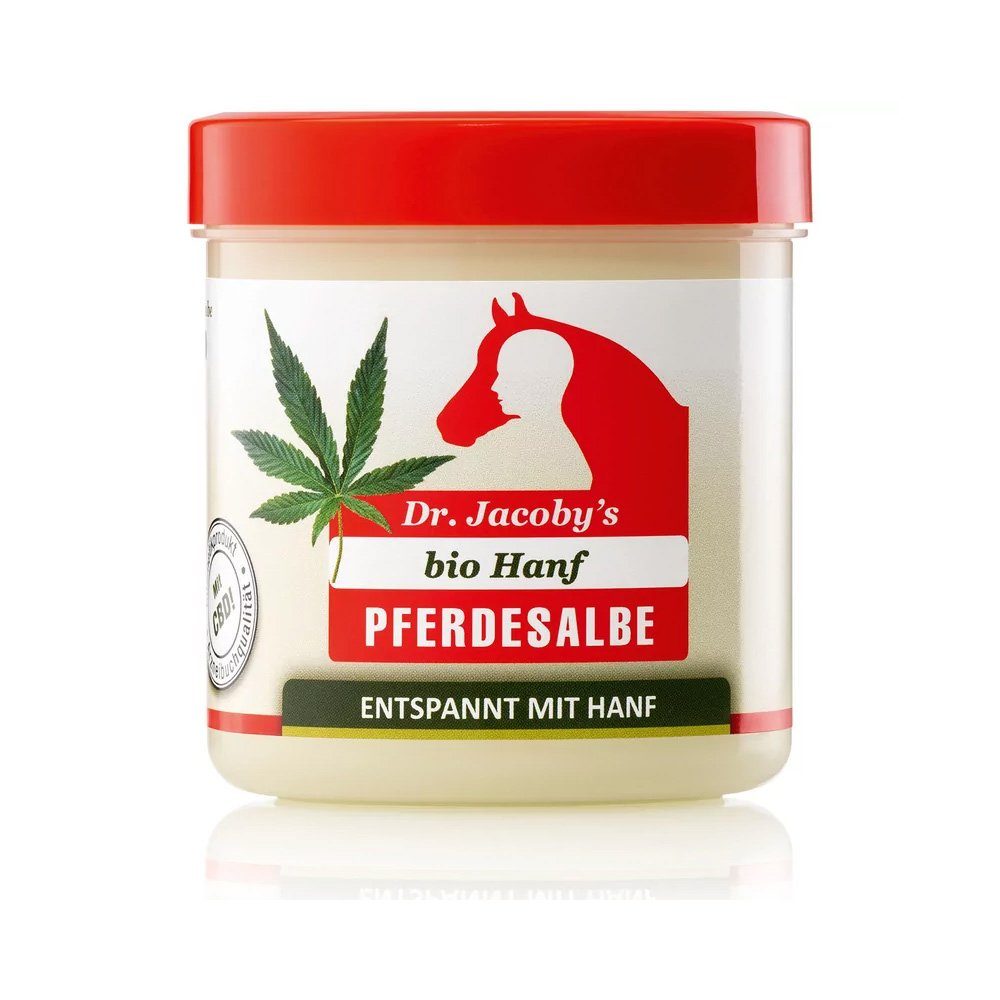 Dr. Jacobys Körpercreme Pferdesalbe bio Hanf