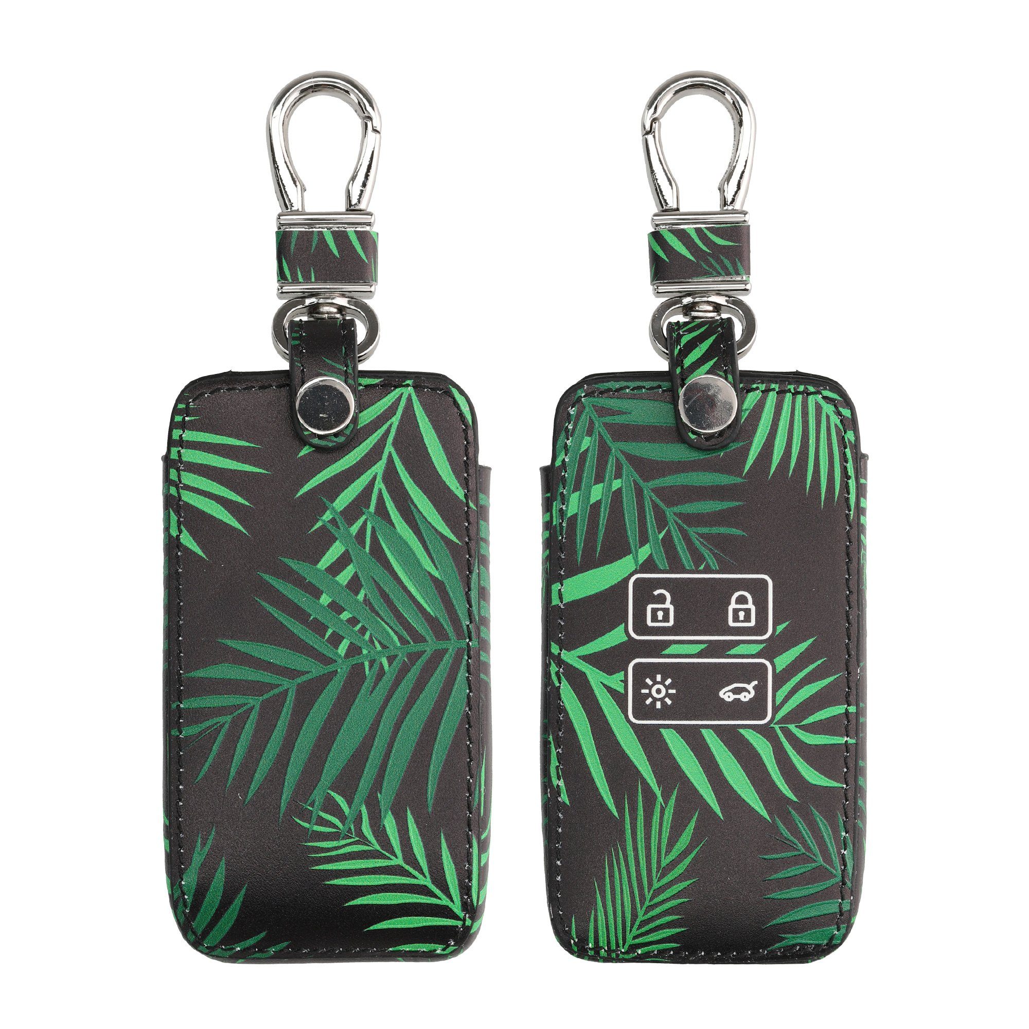 Kwmobile Schlüsseltasche Renault Autoschlüssel Hülle Kunstleder
