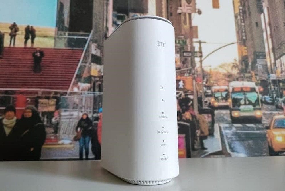 ZTE 5G CPE MC888 5G Router WiFi 6 3600 Mbit/s - weiß DSL-Router, DSL ...