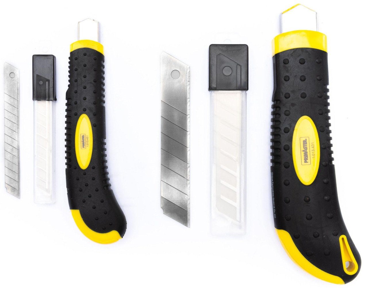 Primaster Tapezierbürste TrendLine Cuttermesser-Set 5 Klingen 9 und 18 mm