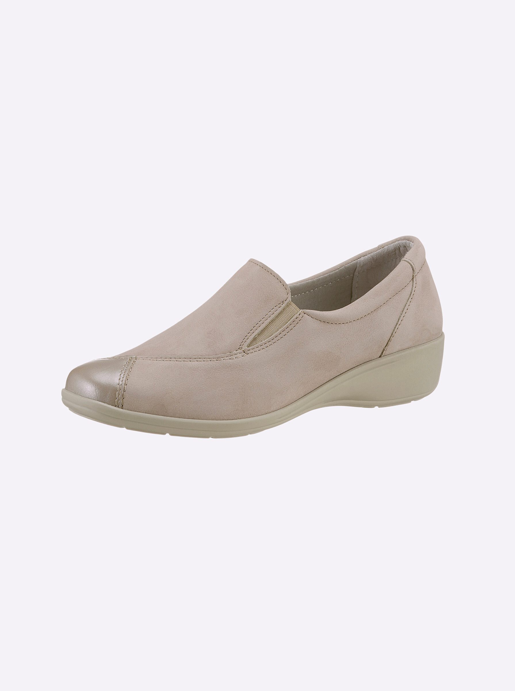 airsoft comfort+ Slipper Slipper, Aufwendige Kontrastnähte