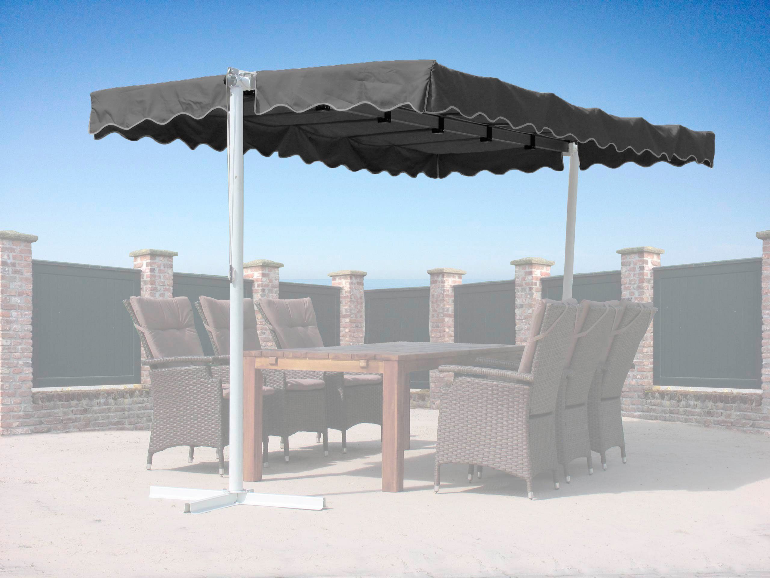 Quick Star Pavillon-Ersatzdach Dubai, für Terrassendach, 375x225 cm ...