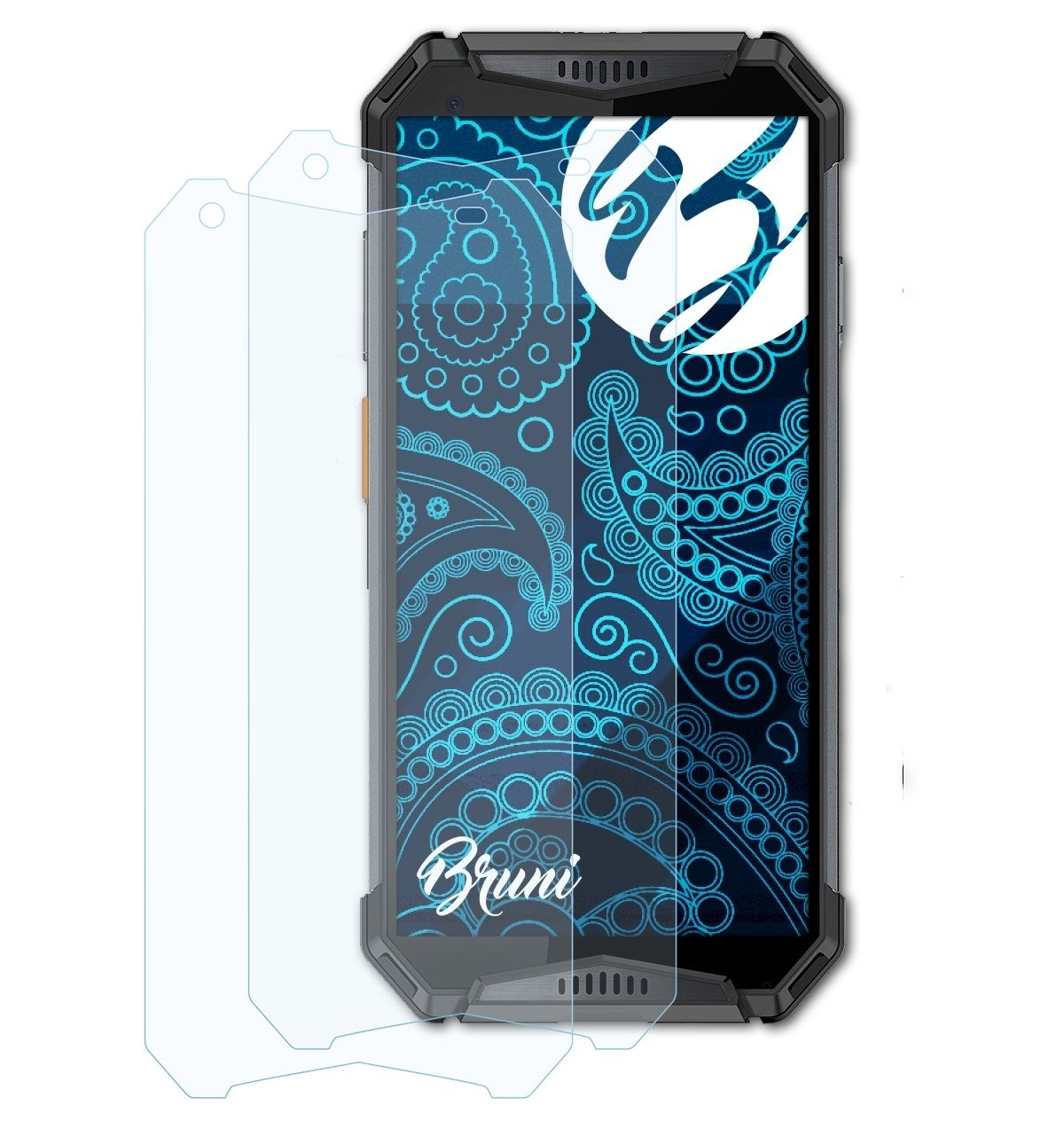Bruni Schutzfolie Glasklare Displayschutzfolie Für Ulefone Armor 3wt