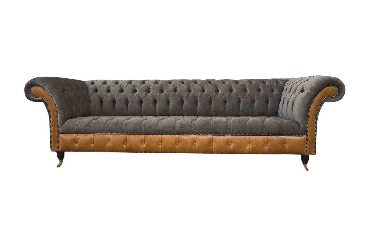 Xlmoebel Sofa Polsterung Chesterfield Luxus Sofa 4 Sitzer Groß Couch 1