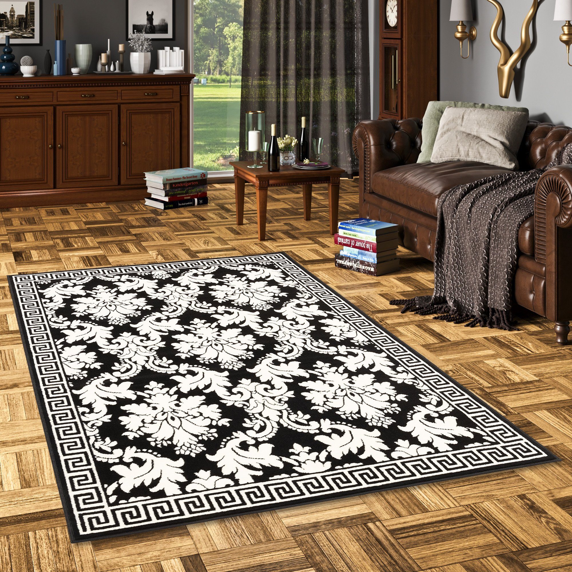 Designteppich Designer Teppich Samba Modern Barock Pergamon