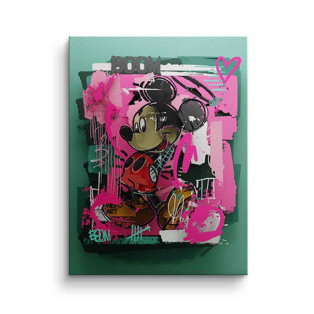 Dotcomcanvas® Leinwandbild Layer Mickey Leinwandbild Layer Mickey Maus