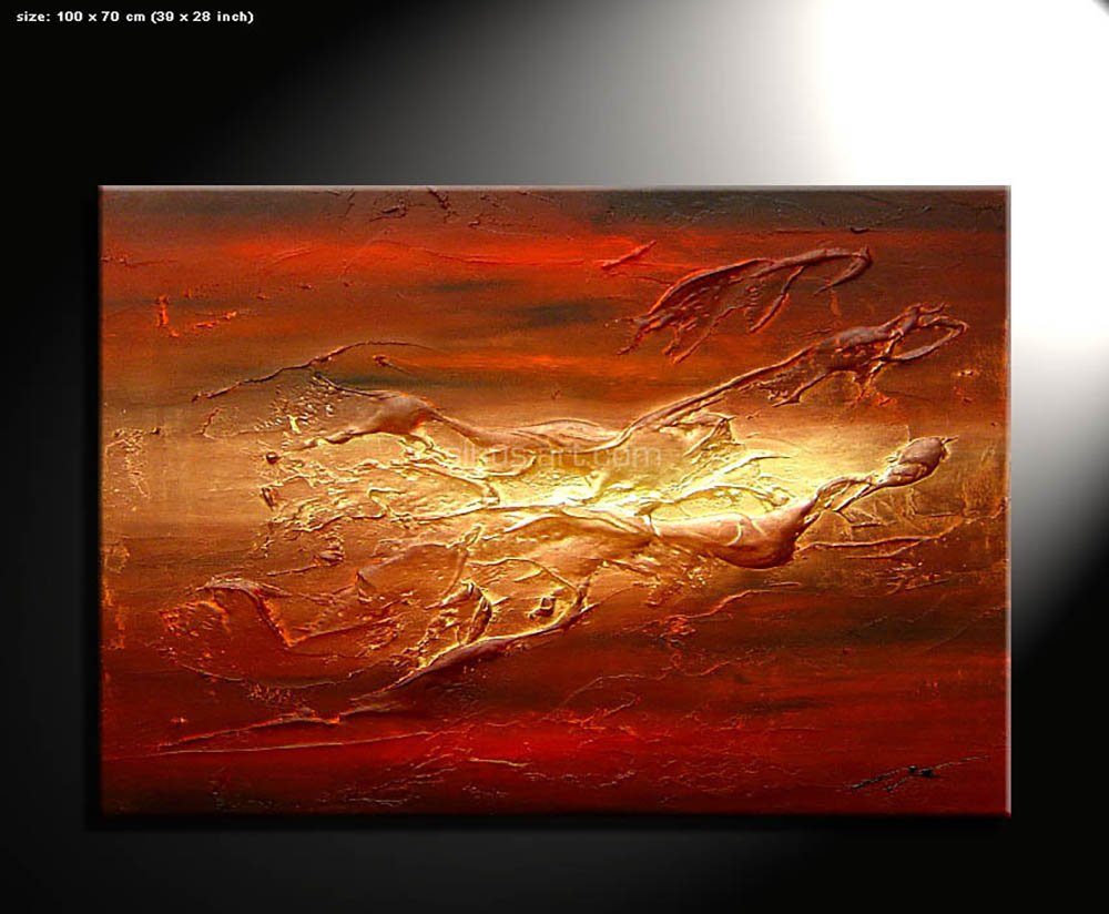 Sinus Art Leinwandbild loops2
