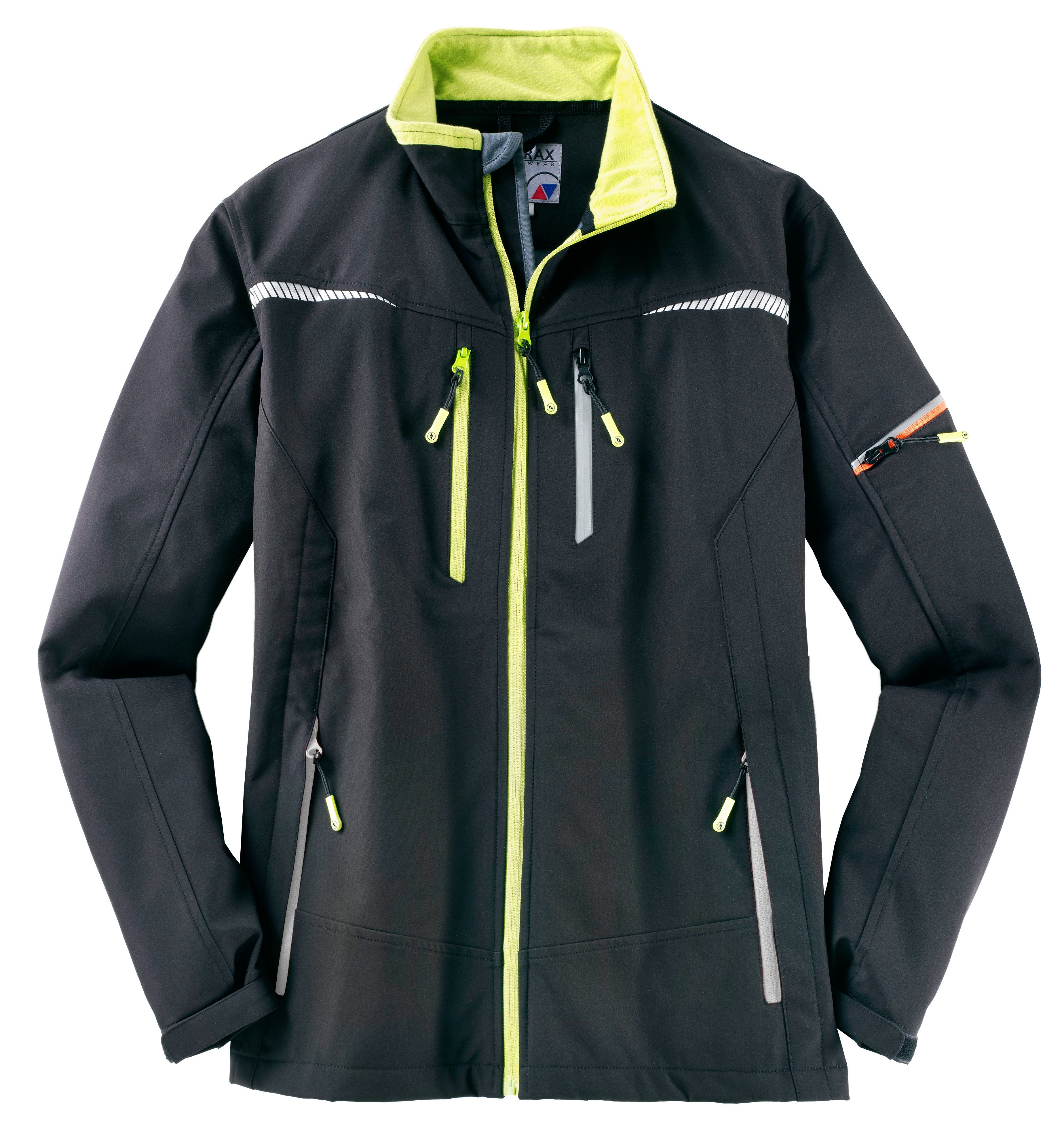 Terrax Workwear Softshelljacke Mit Reflektierenden Elementen Online