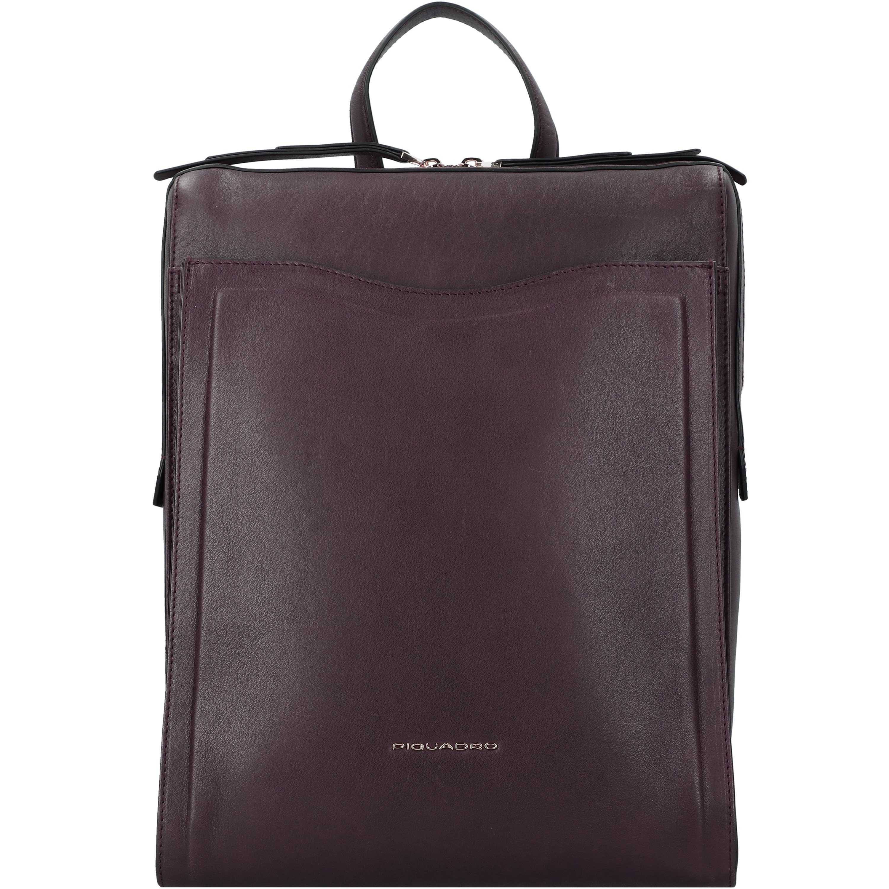 Piquadro Laptoprucksack Gea Leder