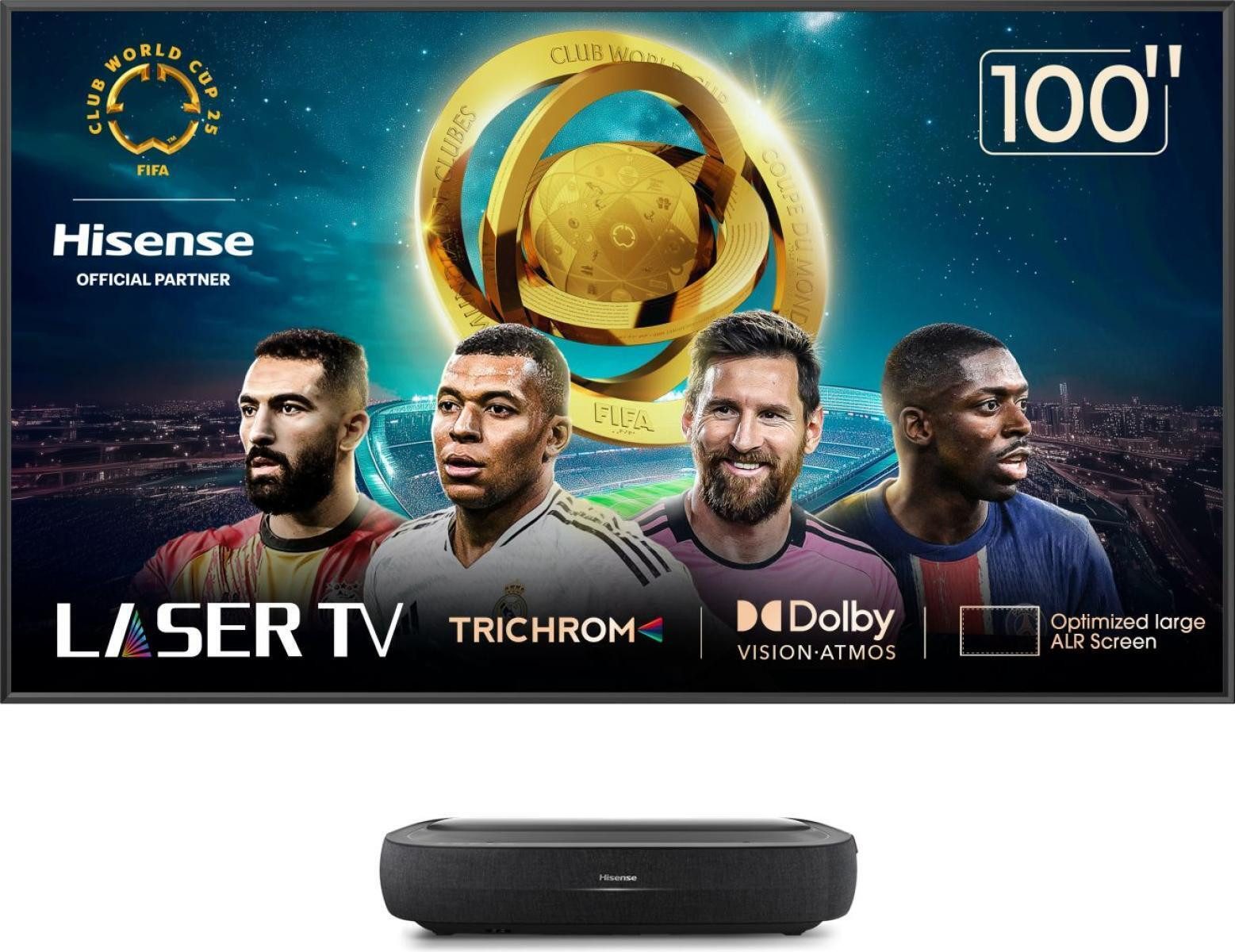 Hisense Hisense 100L9HD Beamer (Bluetooth), Projektor, Projector