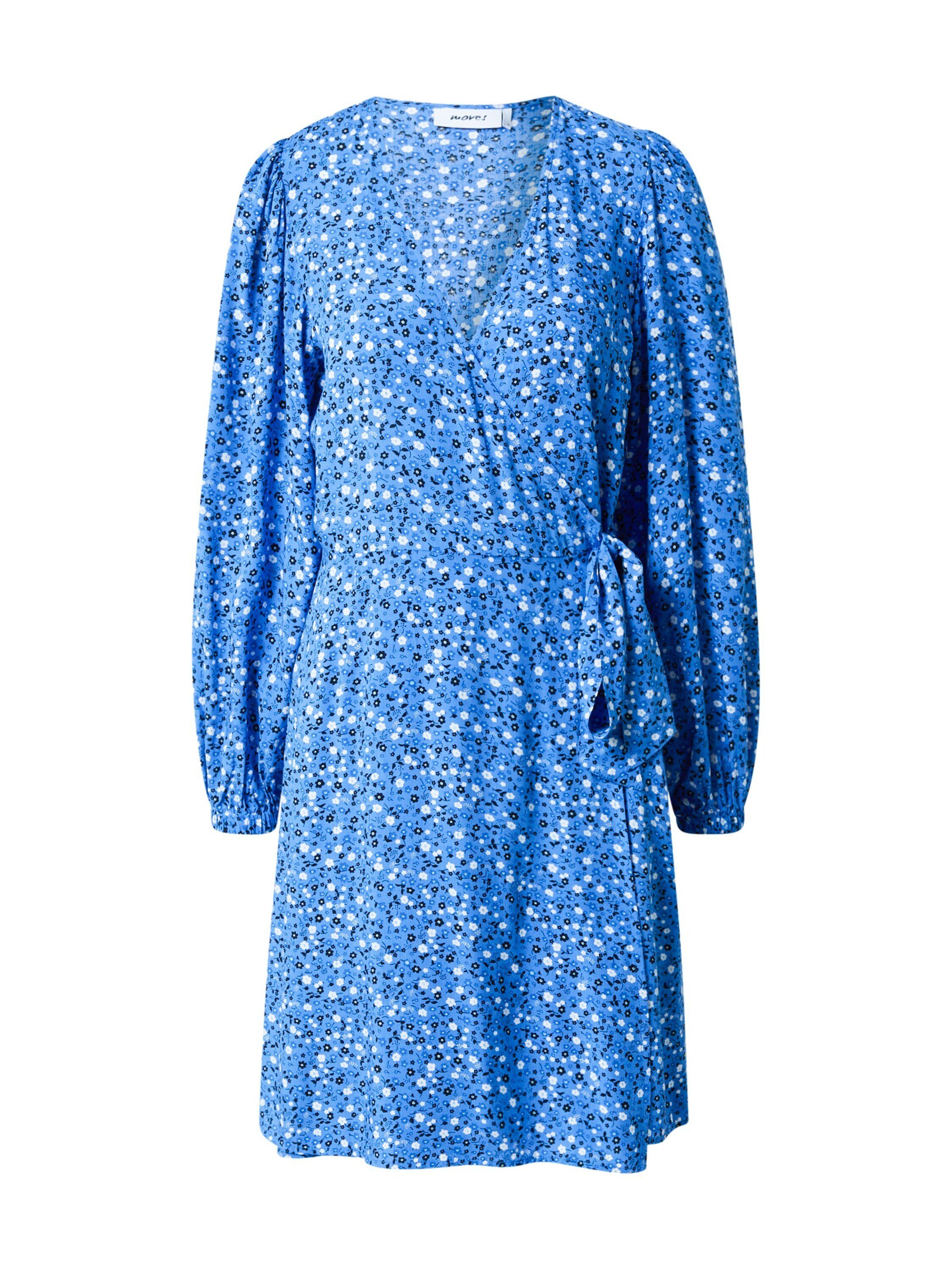 Moves Midikleid Mollie 1 Tlg Drapiertgerafft Wickel Design Volant