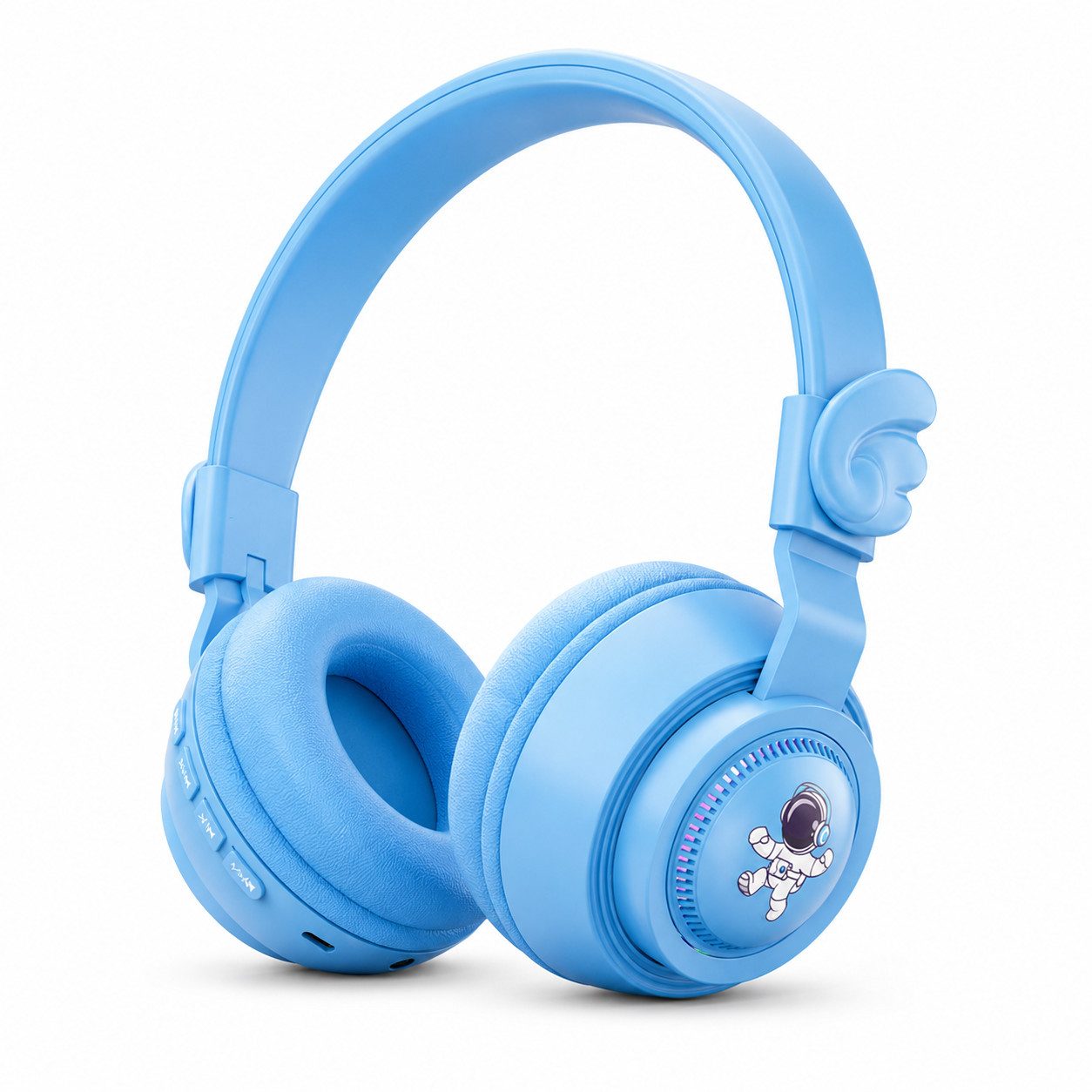 Tekoo Kinder Kopfhörer Bluetooth 5.3 88 dB Over-Ear blau Over-Ear ...