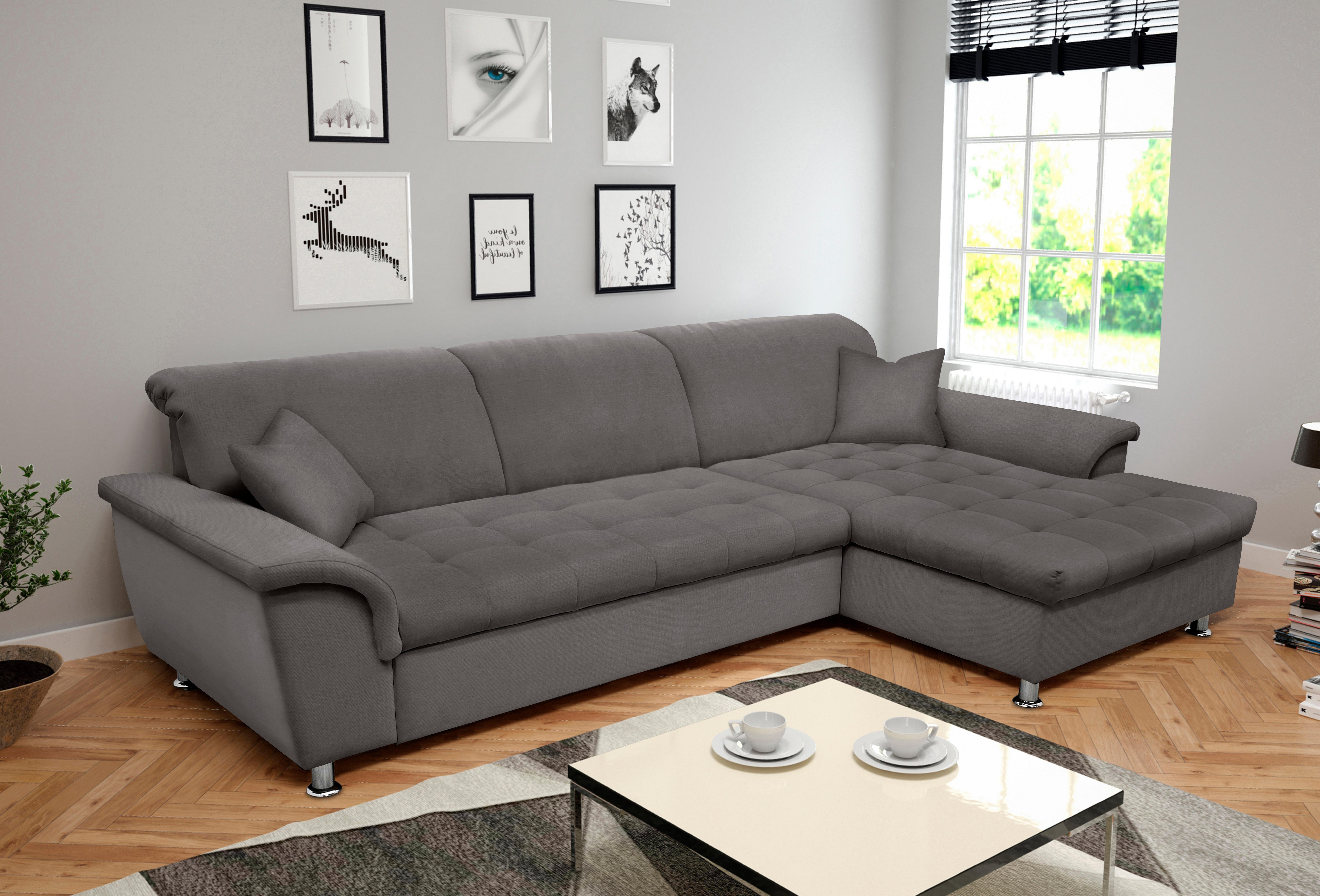 Domo Collection Ecksofa Wahlweise Mit Bettfunktion Bettkasten Und