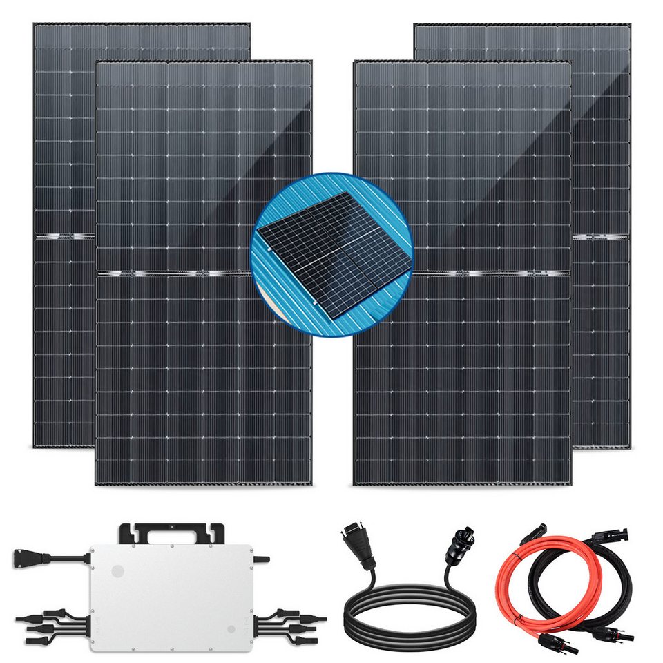 Epp Solar Balkonkraftwerk 2000w Balkonkraftwerk Bifazial 1600w