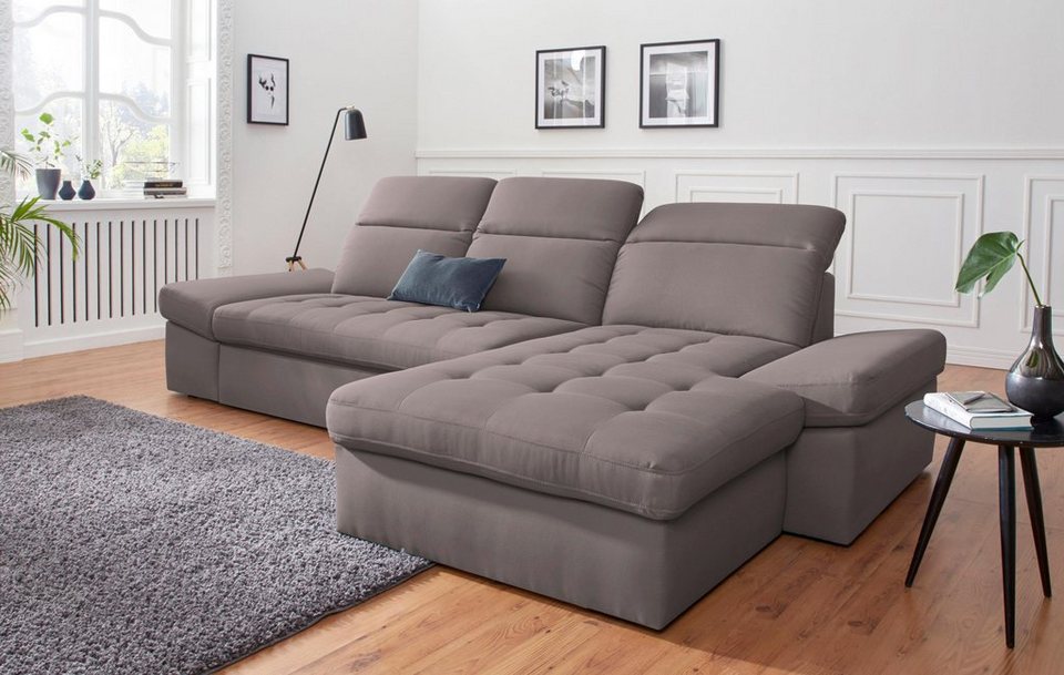 Sitandmore Ecksofa Wahlweise Mit Bettfunktion Und Bettkasten Online