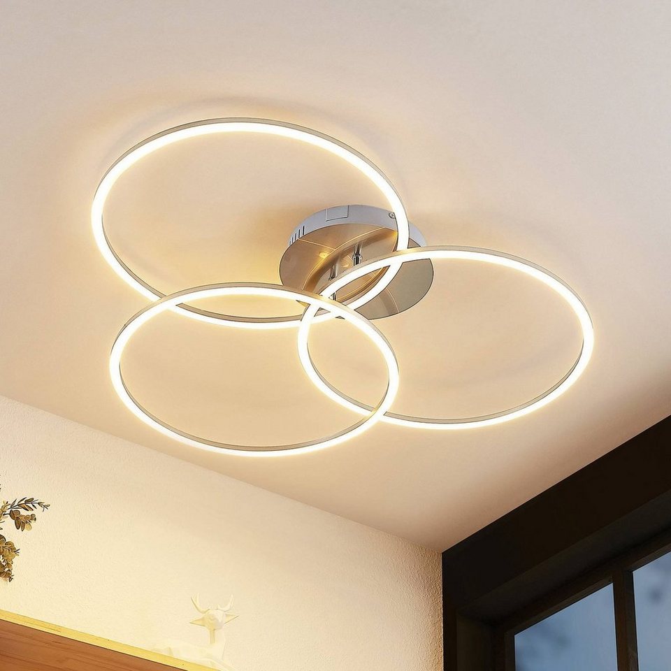 Lucande Led Deckenleuchte Lucardis Dimmbar Led Lampen Farbwechsel