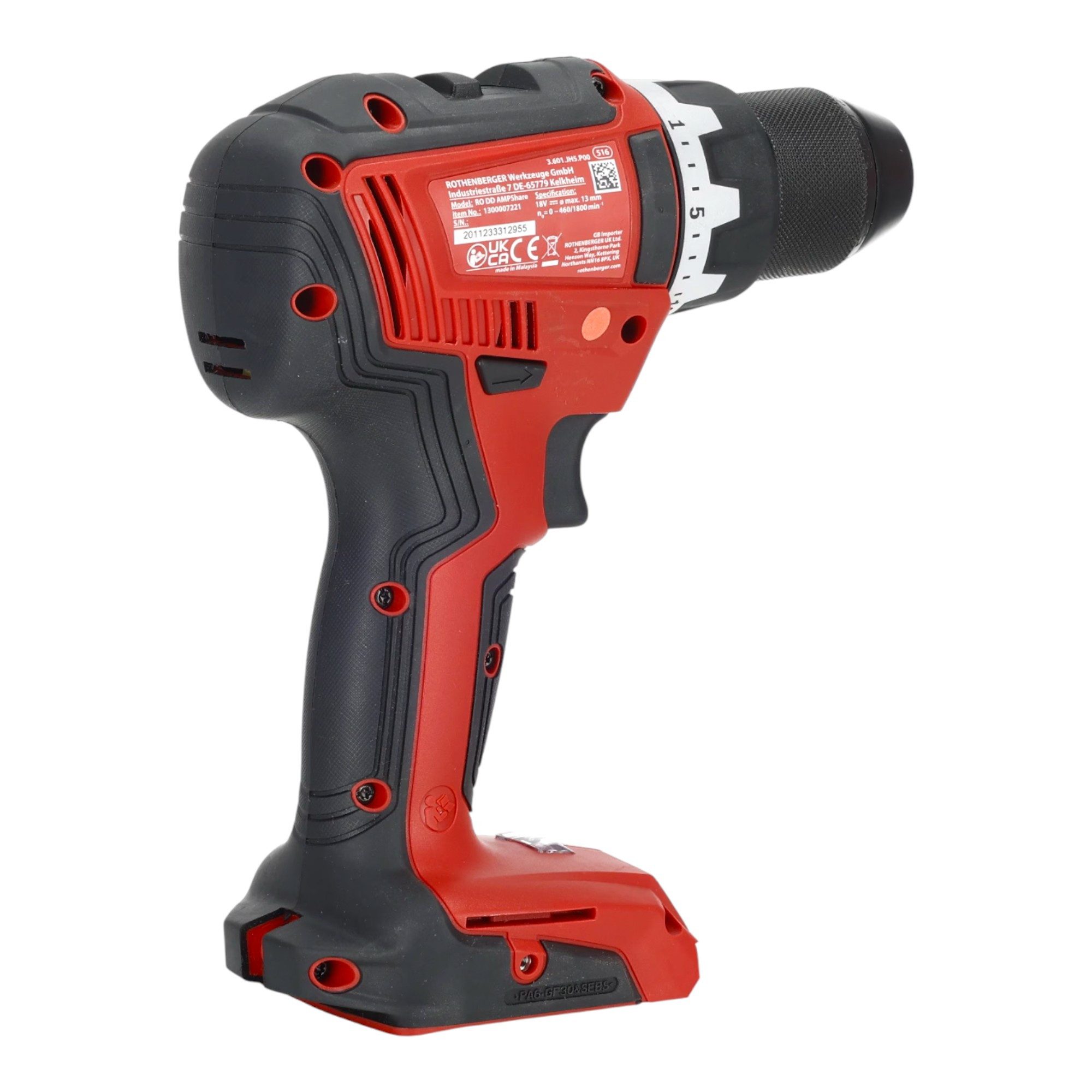 Rothenberger Akku-Schrauber RO DD55 Akku Bohrschrauber 18 V 55 Nm ...