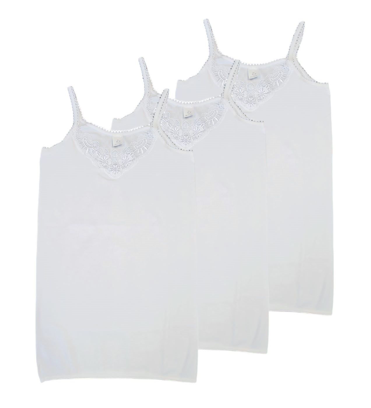 Toker Collection® Unterhemd Damen Unterhemd Mit Elastischen Trägern Und