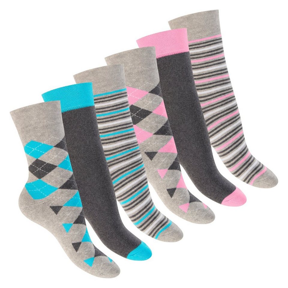Footstar Thermosocken Damen Wintersocken (6 Paar) Warme Vollfrottee ... Footstar Thermosocken Damen Wintersocken (6 Paar) Warme Vollfrottee ...