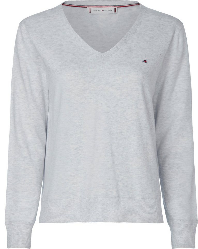 Tommy Hilfiger Curve V Ausschnitt Pullover Nolaa V Nk Swt Ls Curve