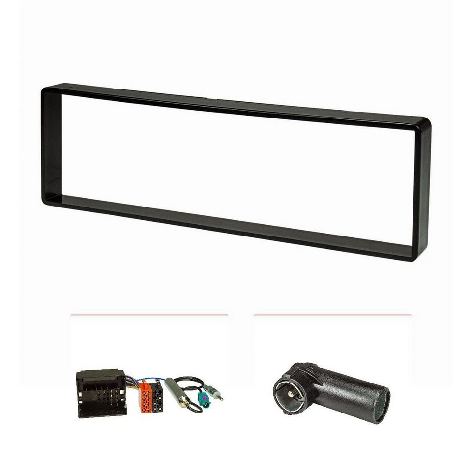 tomzz Audio Radioblende Set passt für Citroen C4 mit Quadlockadapter ... tomzz Audio Radioblende Set passt für Citroen C4 mit Quadlockadapter ...
