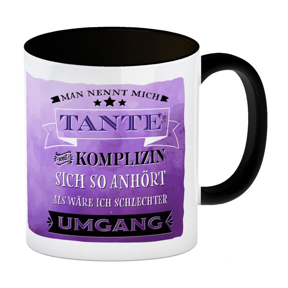 speecheese Tasse Man nennt mich Tante weil Komplizin sich so anhört als ... speecheese Tasse Man nennt mich Tante weil Komplizin sich so anhört als ...