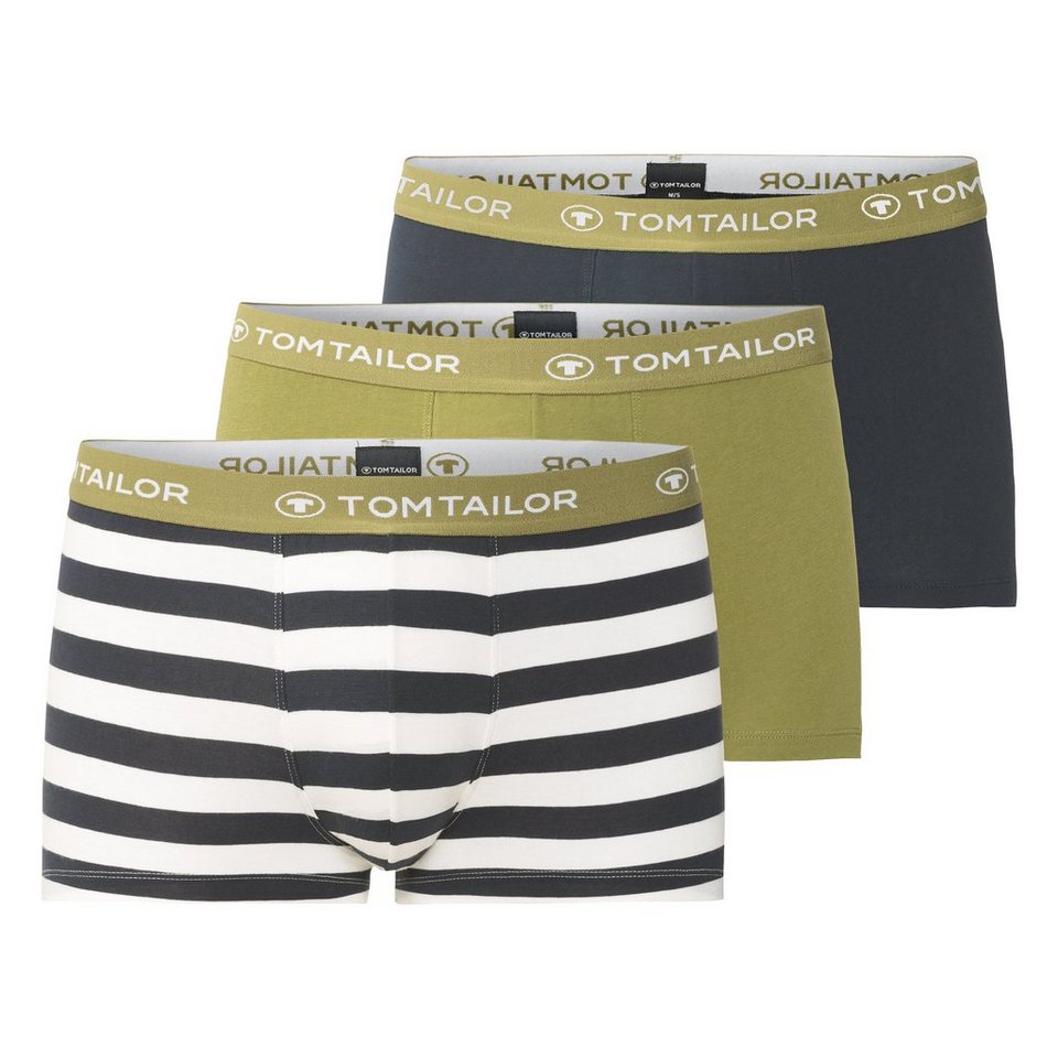 Tom Tailor Boxershorts Tom Tailor Herren Hip Pants Blau Quergestreift