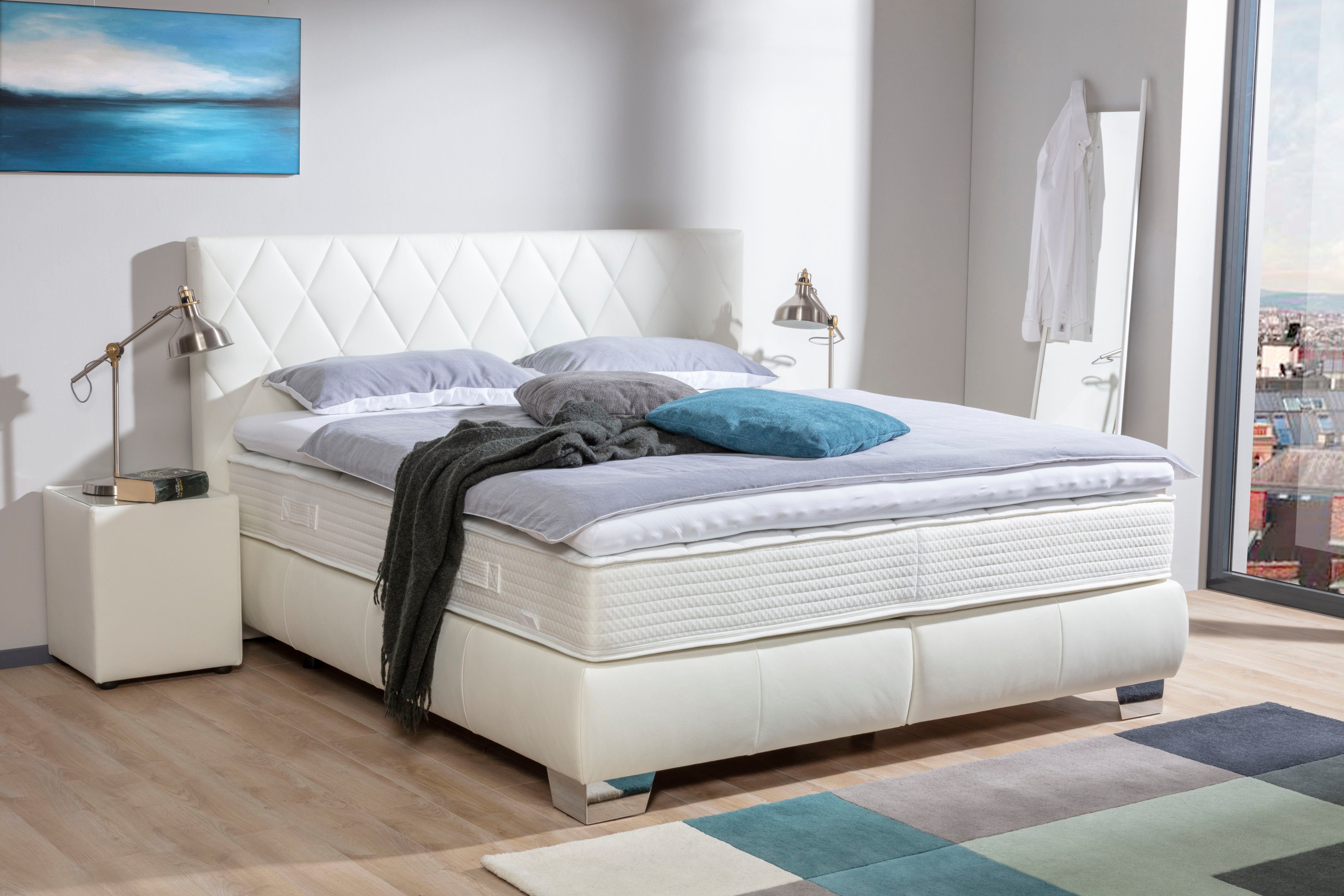 Leder-Boxspringbett online kaufen | OTTO