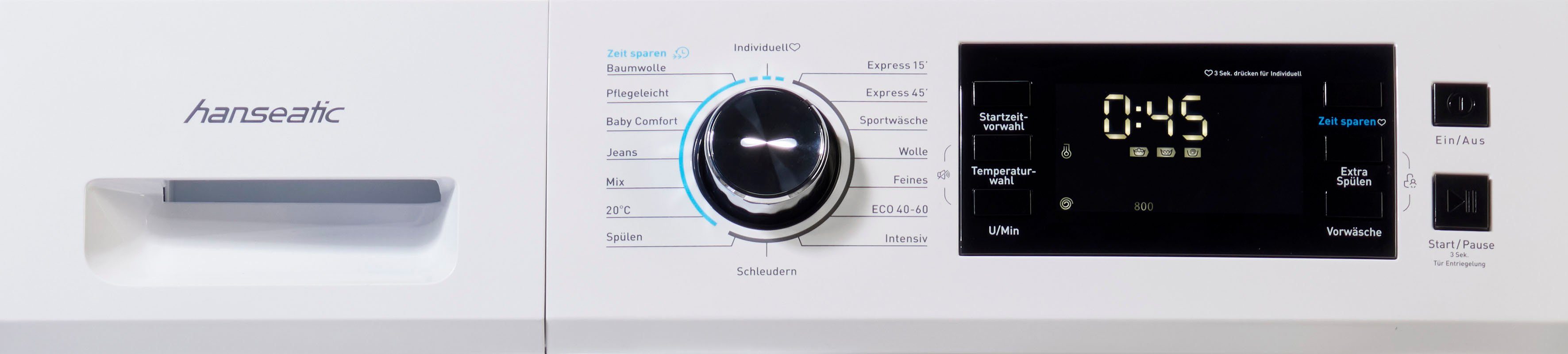 Hanseatic Waschmaschine HWMB714B, 7 kg, 1400 U/min ...