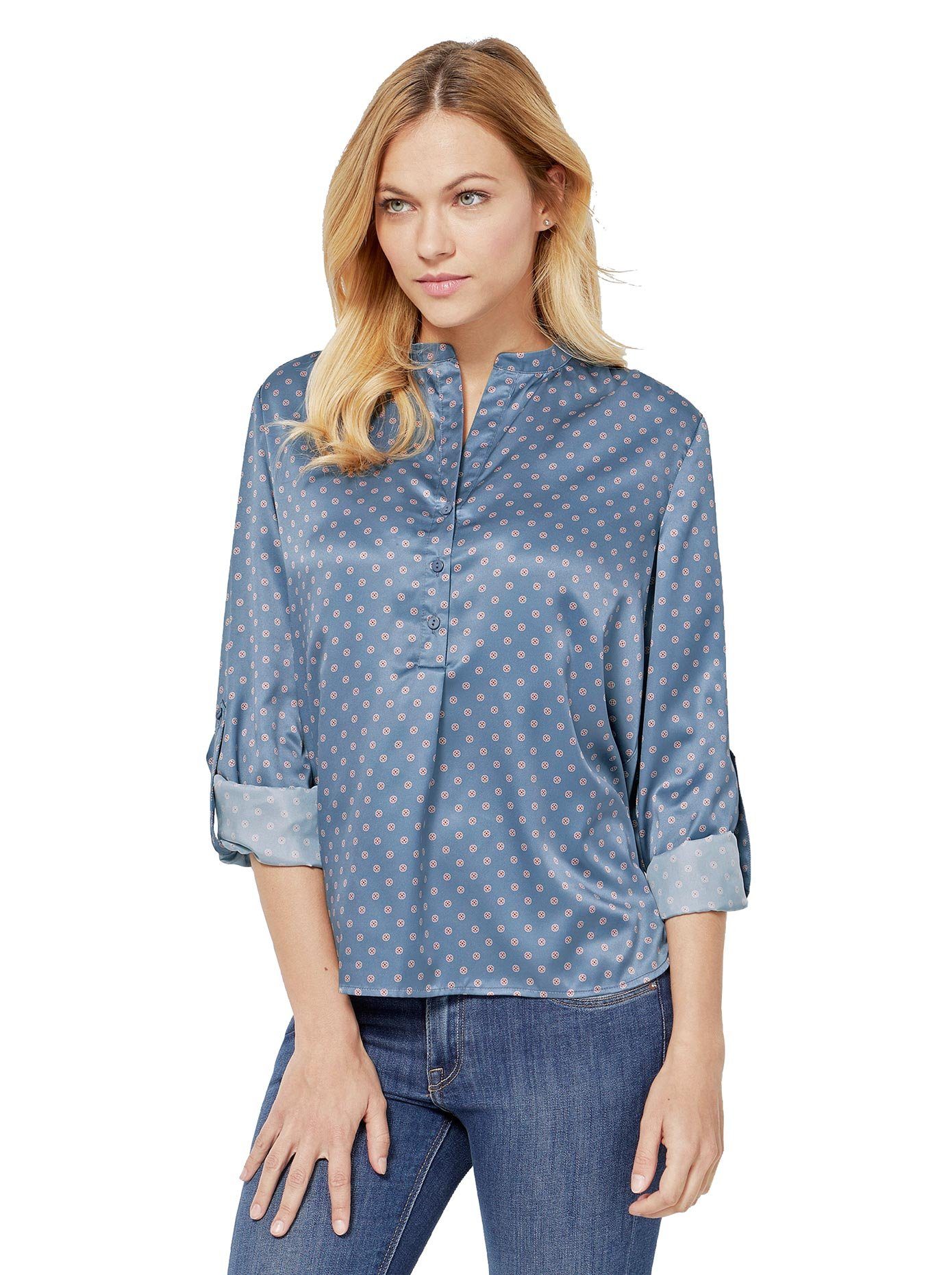 Creation L Création L Bluse In Mattsatin Gemusterte Bluse Online
