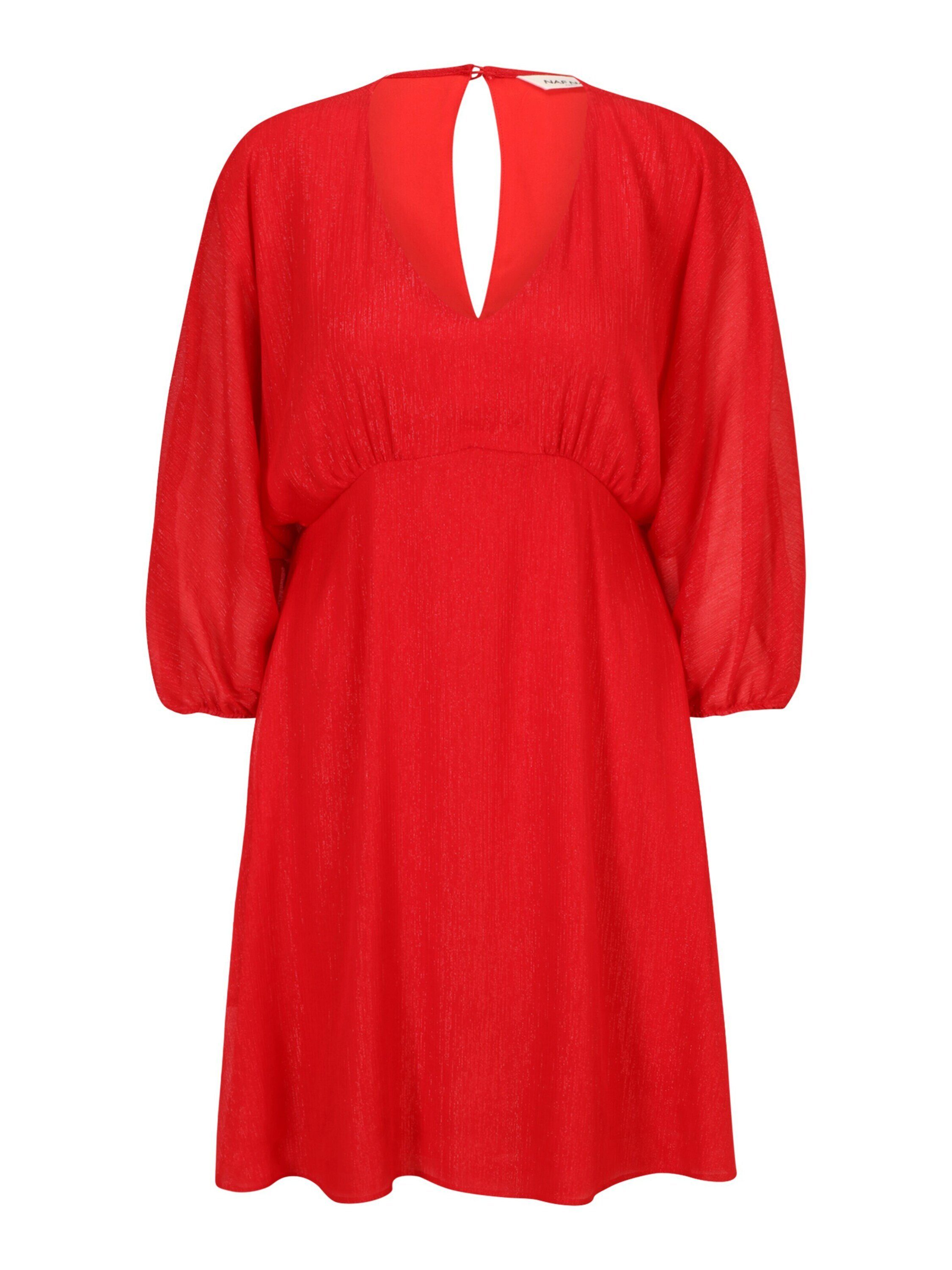 NAF NAF Sommerkleid Marnou (1-tlg) Drapiert/gerafft