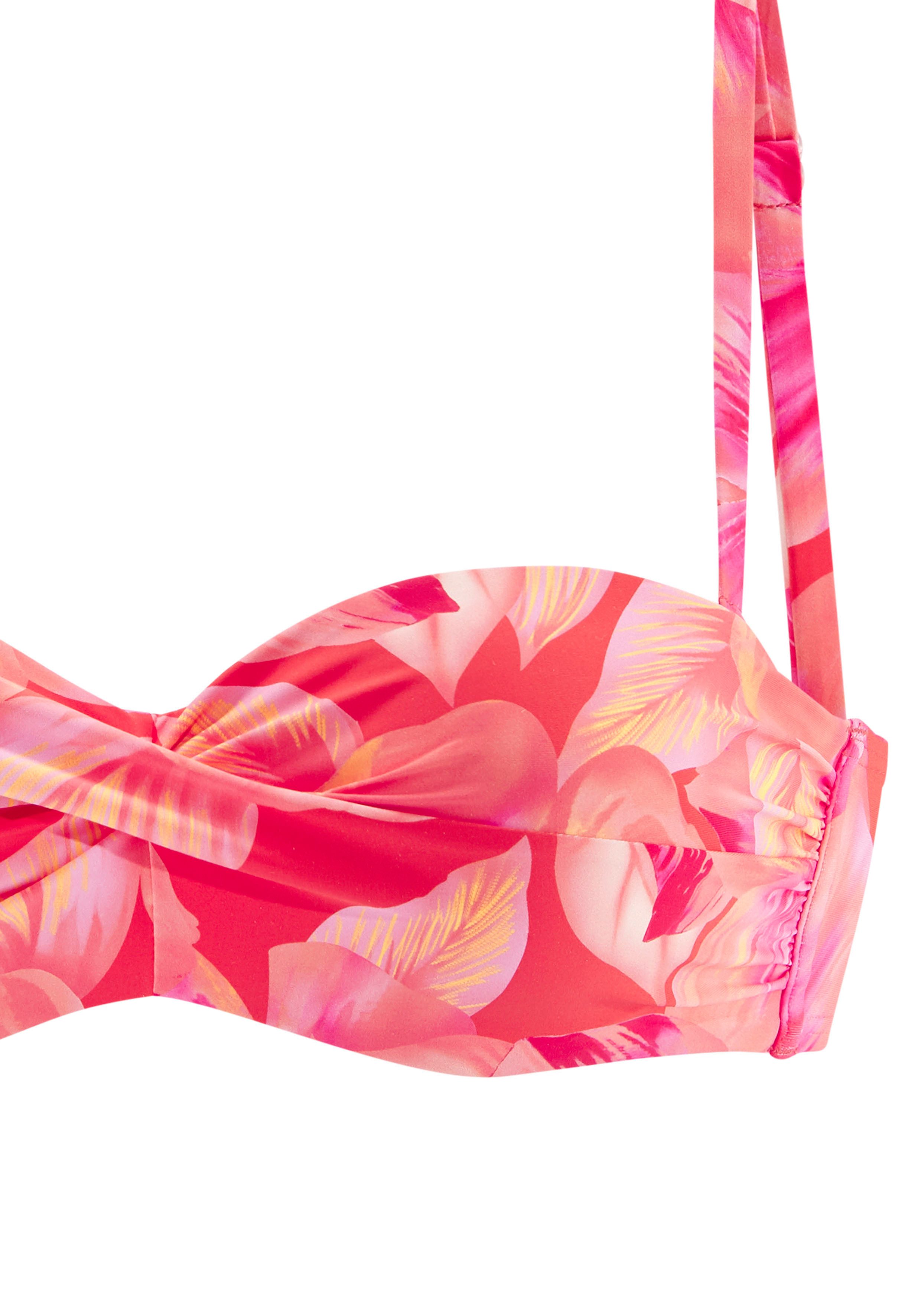 s.Oliver Bügel-Bandeau-Bikini-Top Jayce, 4 Tragevarianten, Mix-Kini zum ...