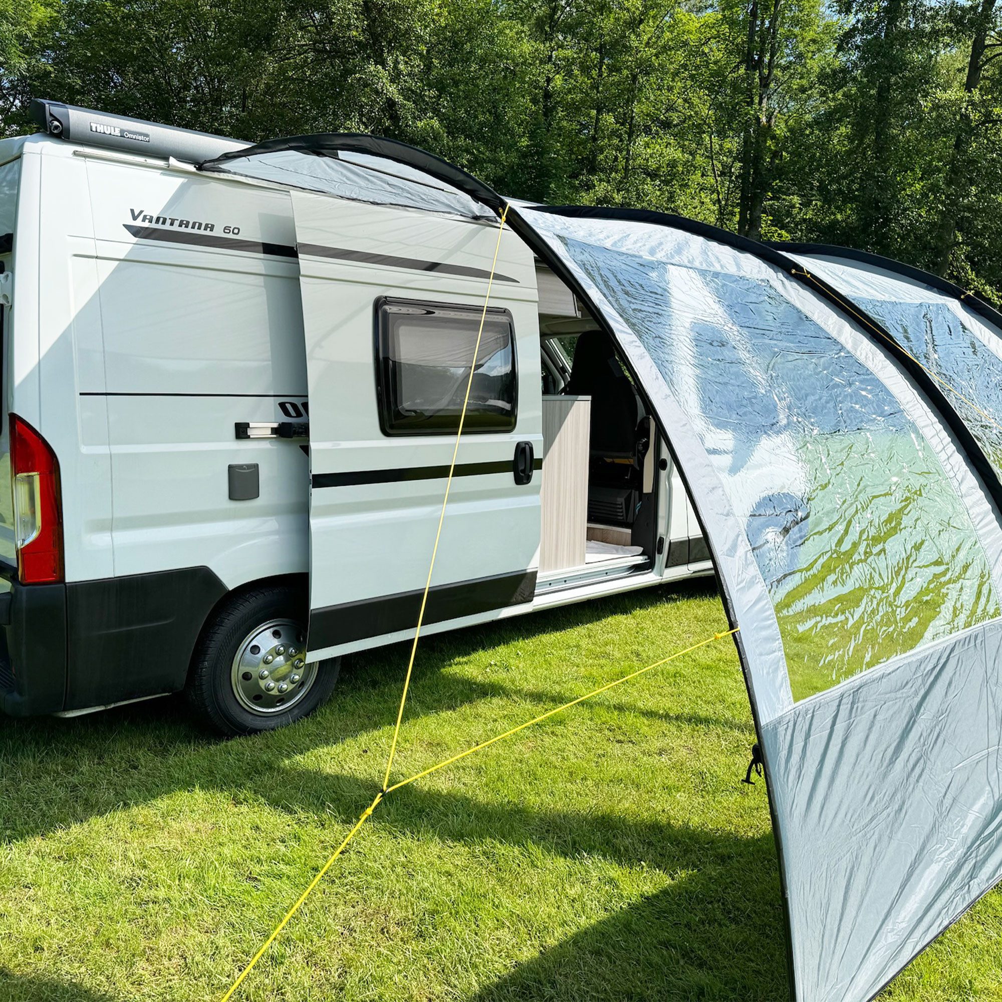 Freizeitschmiede Sonnensegel Sunblocker Izzy up Wohnmobil Sonnensegel