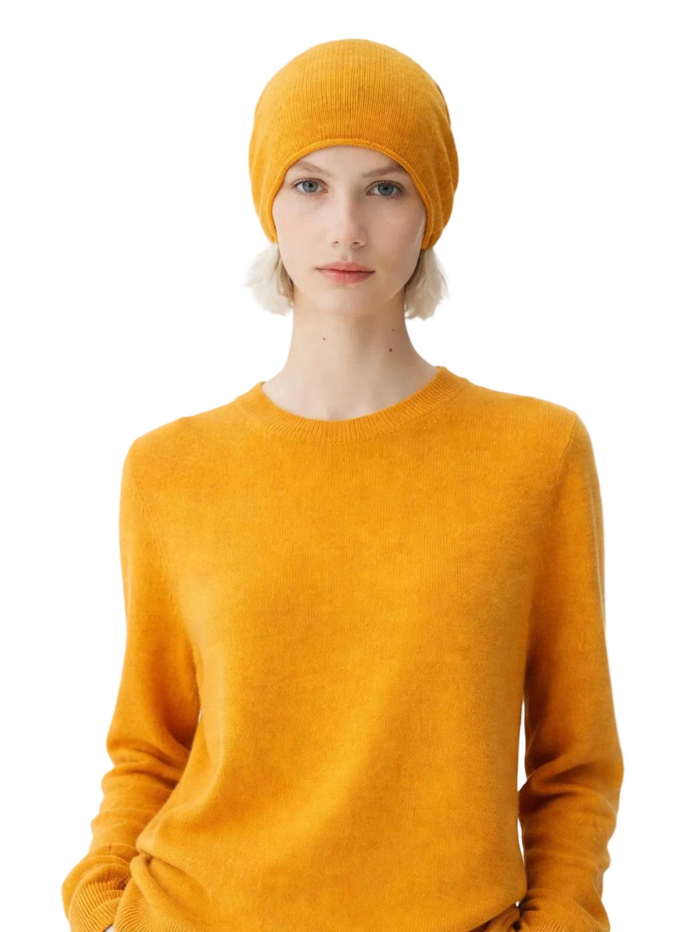 GOBI Cashmere Rundhalspullover Naturfarbe 99€ Kaschmir-Set aus Pullover ...