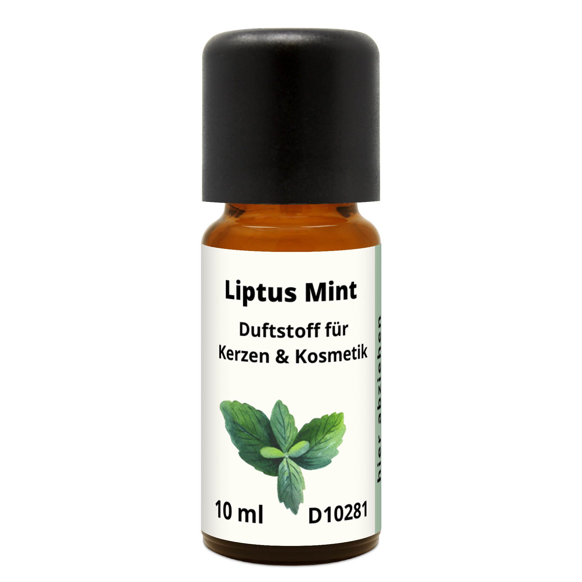 DistrEbution Duftöl Liptus Mint Duftstoff für Kerzen, Kosmetik & Diffuser