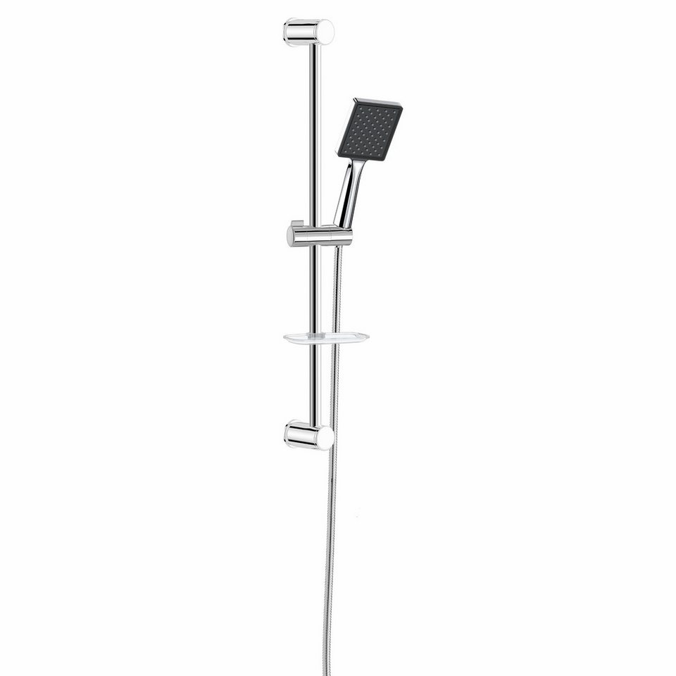 Karen Duschsystem Brausegarnitur Queen Chrome Space Höhe 95 Cm Höhe