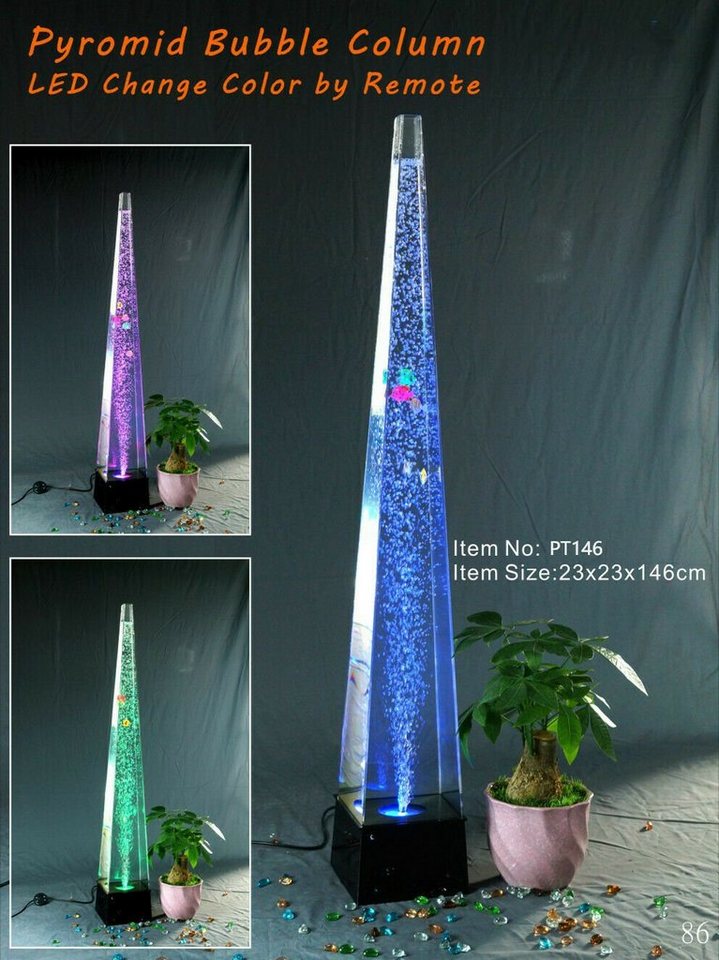 Jvmoebel Trennwandplatten Wassersäule 146cm Wasserwand Säulen Wand