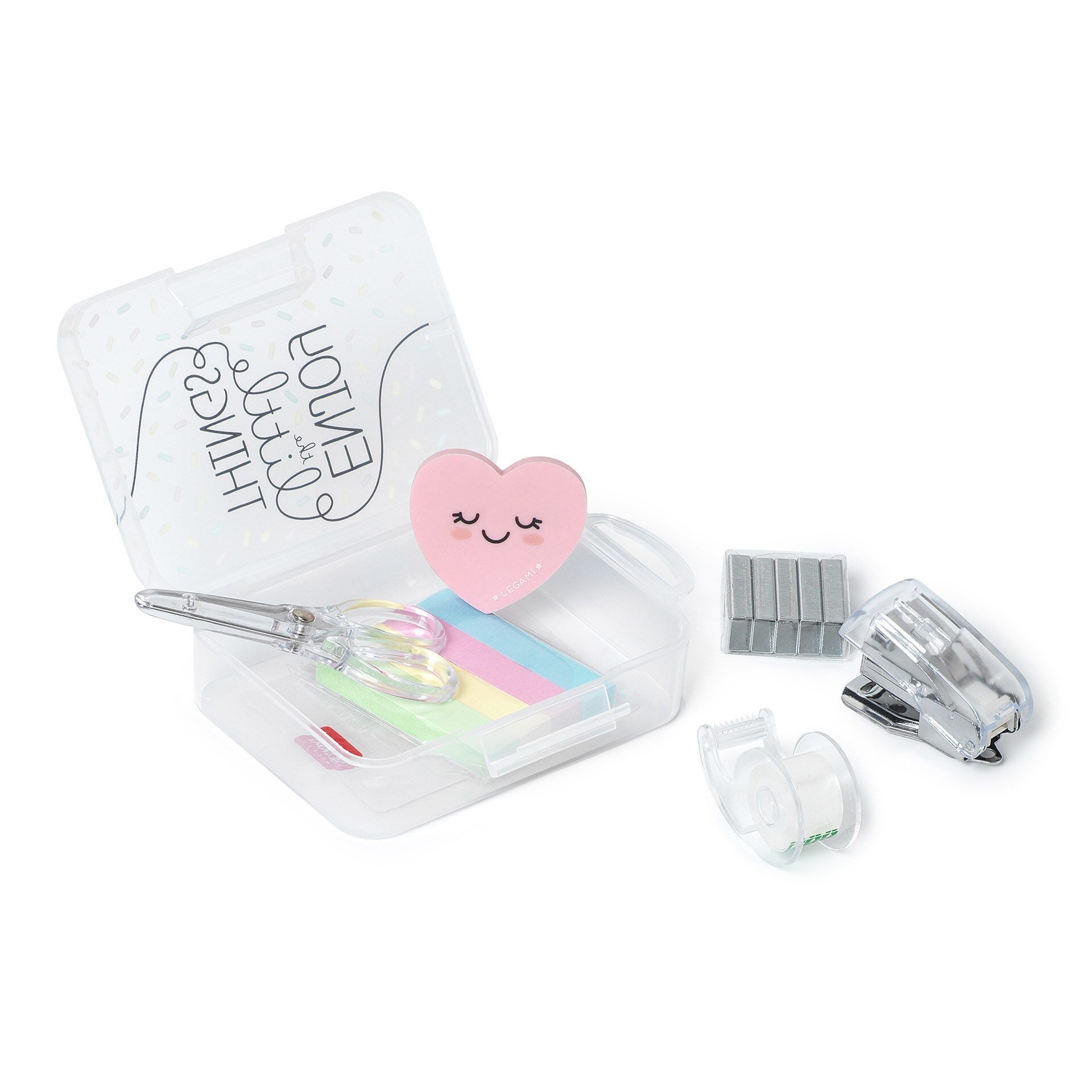 Legami Hefter LEGAMI Mini Büroset LITTLE THINGS, Schnellhefter