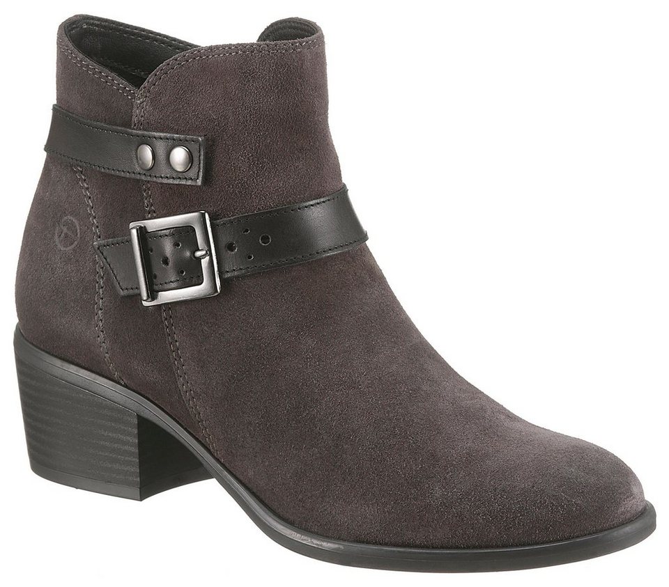 Tamaris Stiefelette Mit Modischer Zierschnalle Aus Weichem