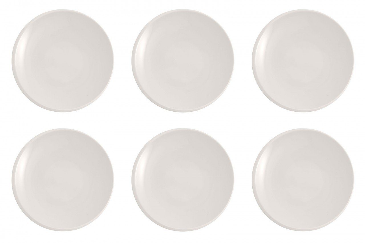 Villeroy And Boch Teller Newmoon Weiß H2cm D24cm Porzellan