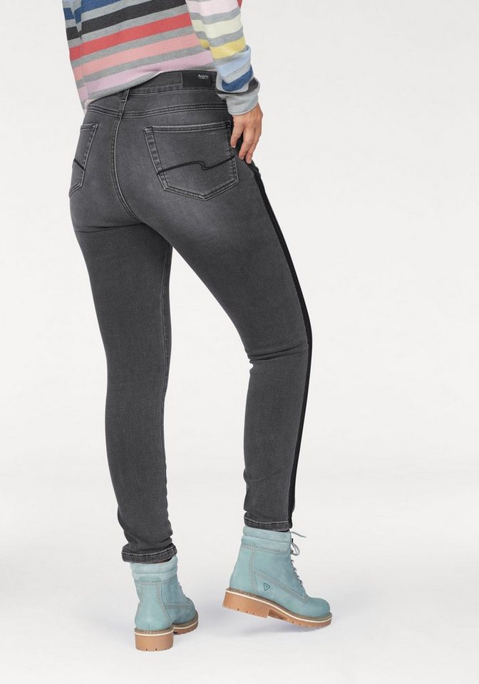 Angels Skinny Fit Jeans Cici Galon« Schmaler Schnitt Mit Streckendem