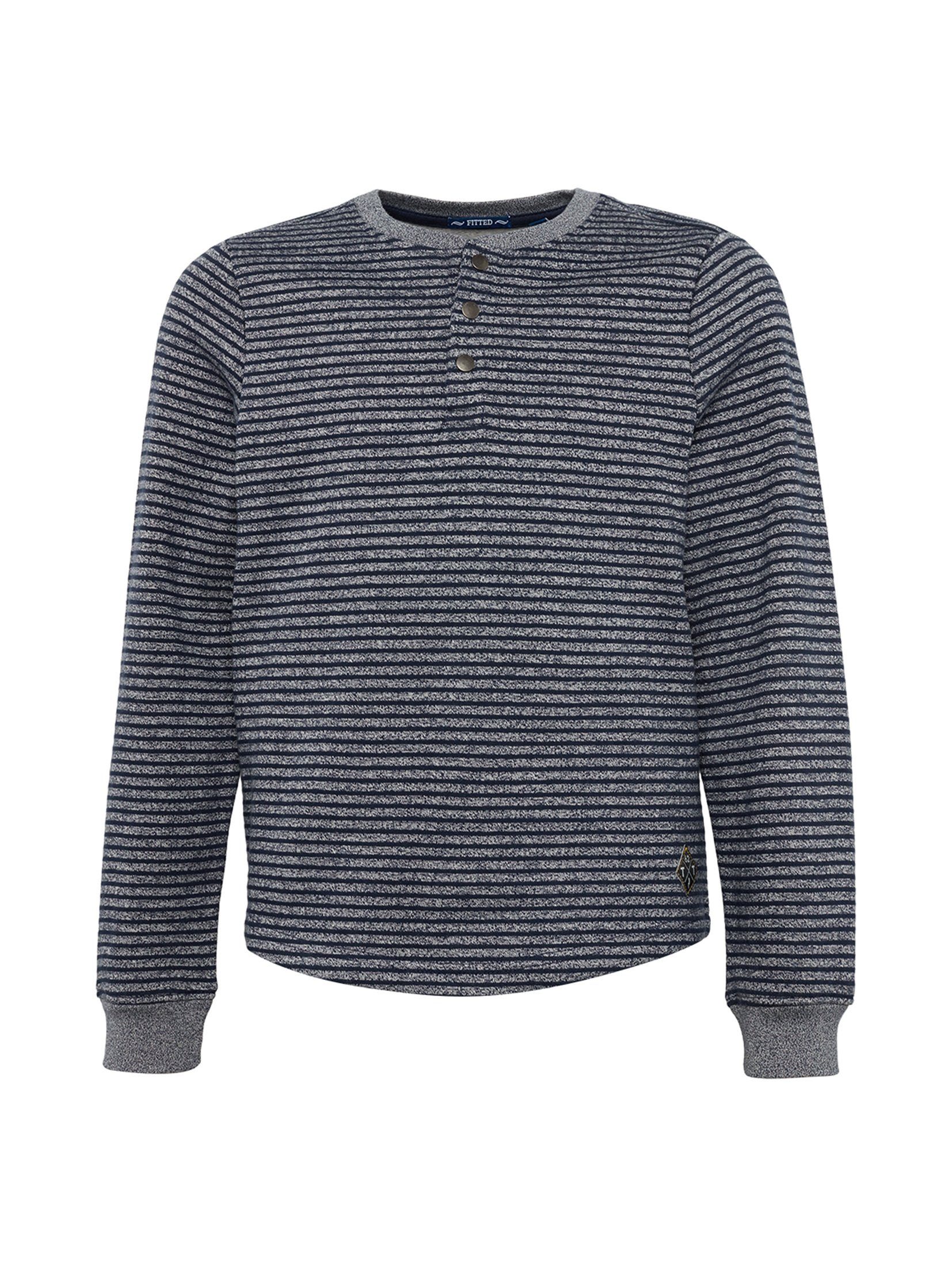 Tom Tailor Sweater Gestreiftes Sweatshirt Langärmlig Mit
