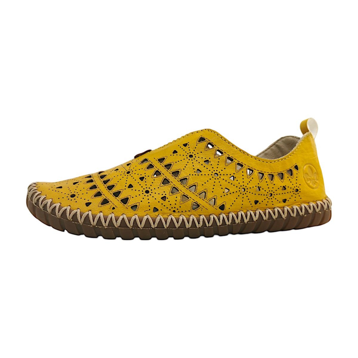 Rieker Slipper Slipper, unkomplizierter Einstieg