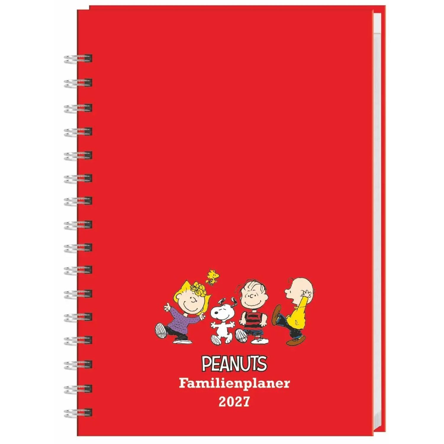 HEYE Familienkalender Helme Heine: Familienplaner-Buch A6 2027