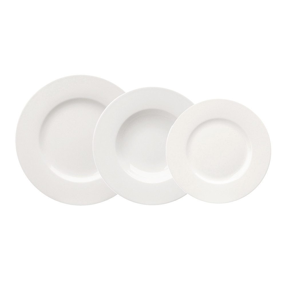 Vivo Villeroy And Boch Group Geschirr Set Basic White Starter Teller Set