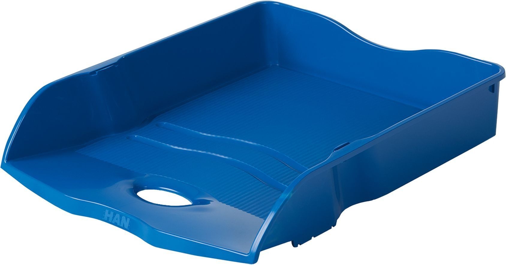 HAN-Bürogeräte Briefablage Briefablage Re-Loop A4/C4 RC-Kunststoff stapelbar blau., Langlebig in ...