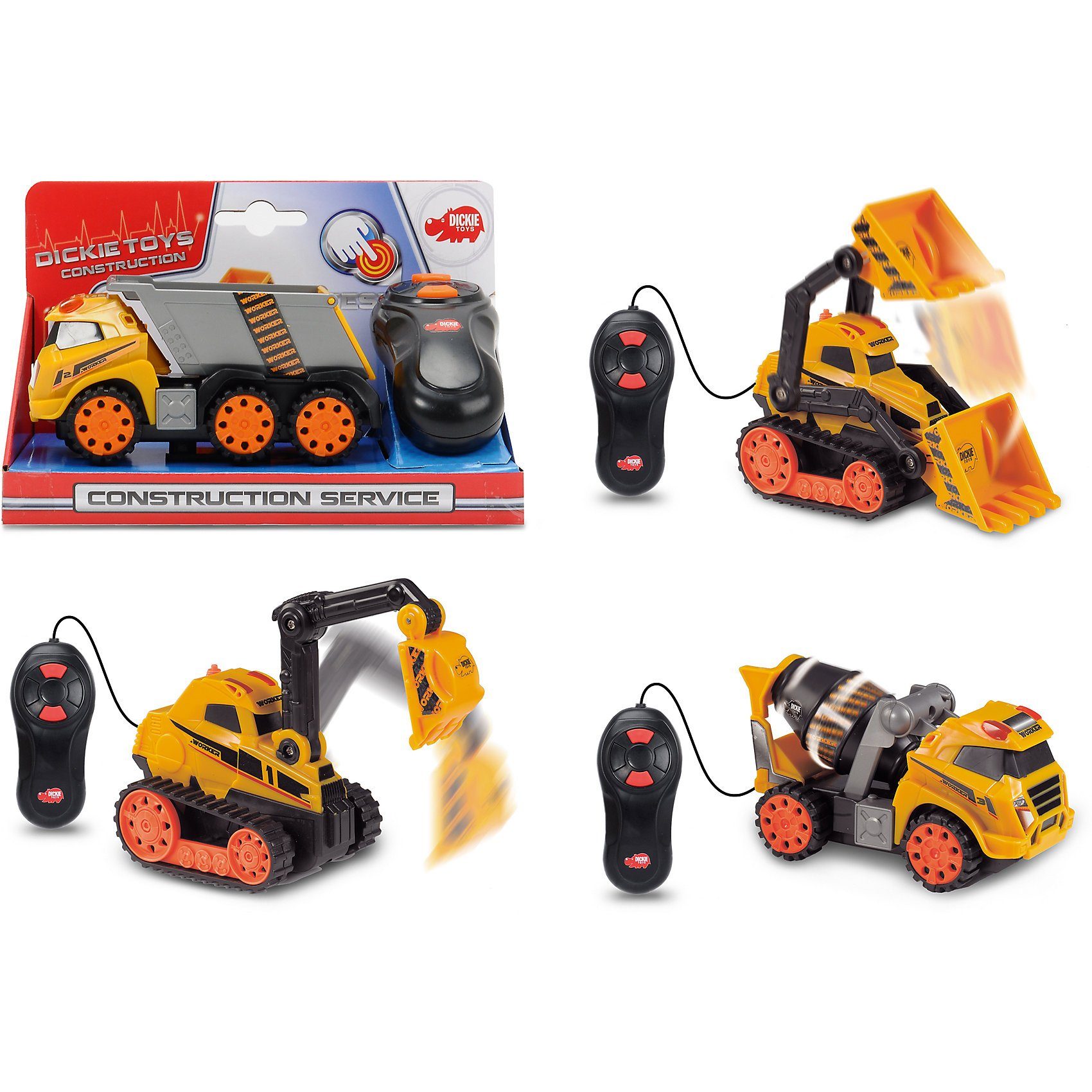 Dickie Toys Construction Service, 4-sort. kaufen | OTTO