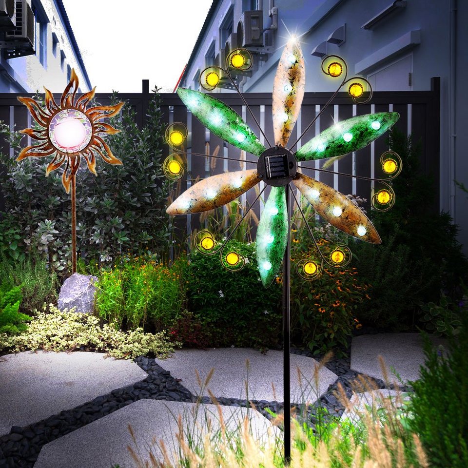 Etc Shop Led Solarleuchte Led Leuchtmittel Fest Verbaut Kaltweiß