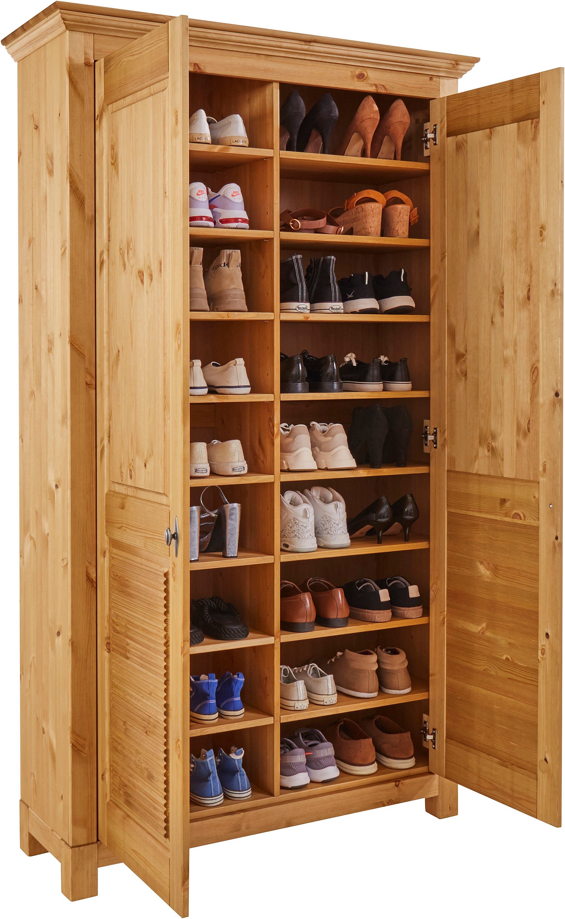 Schuhschrank Hoch Holz